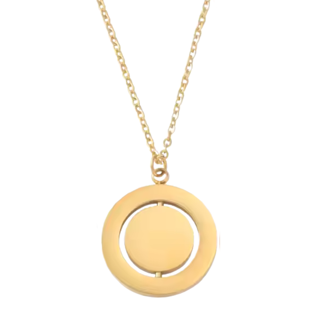 ROTATING NECKLACE – CG by Camila Gomez